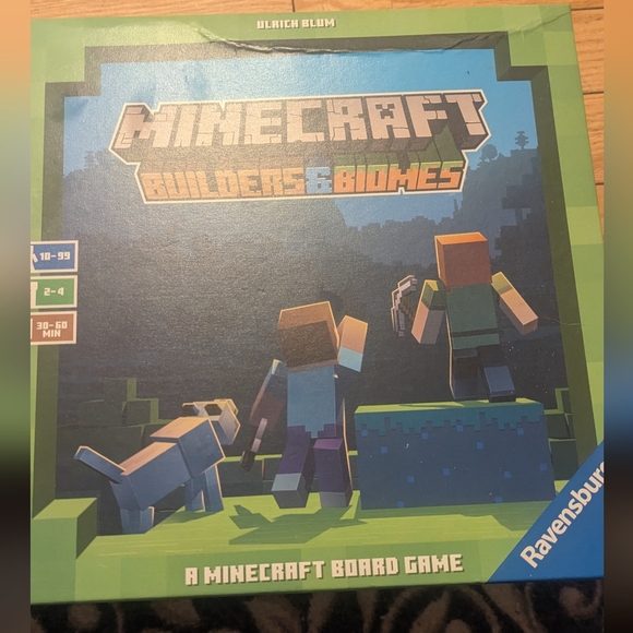 Ravensburger | Games | Ravensburger Minecraft Builders Biomes Board ...